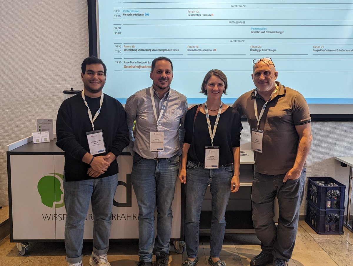 17-19 October 2023: Geothermal Energy Group participate at German ...