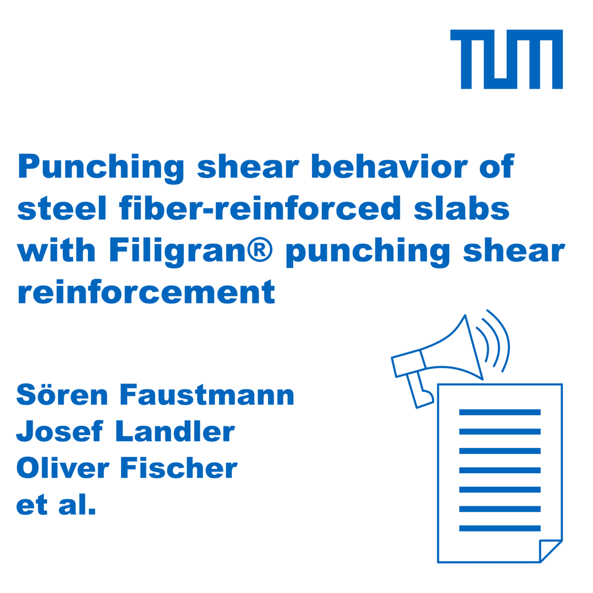Punching shear behavior of steel fiber-reinforced slabs with Filigran ...